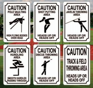 Event Caution Signs